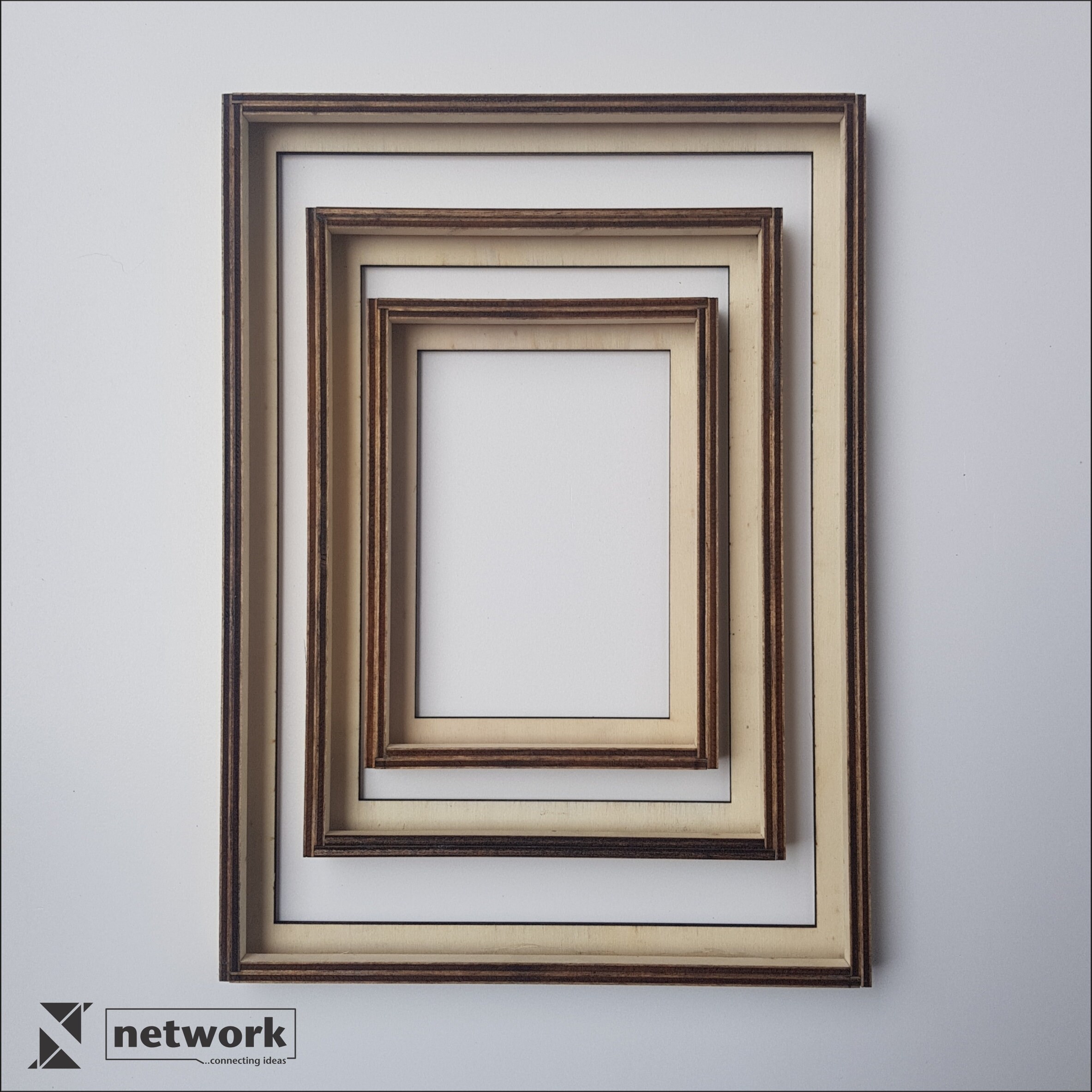 Photo Frame Set A4, A5, A6 Template for Laser Cut SVG AI DXF Glowforge ...