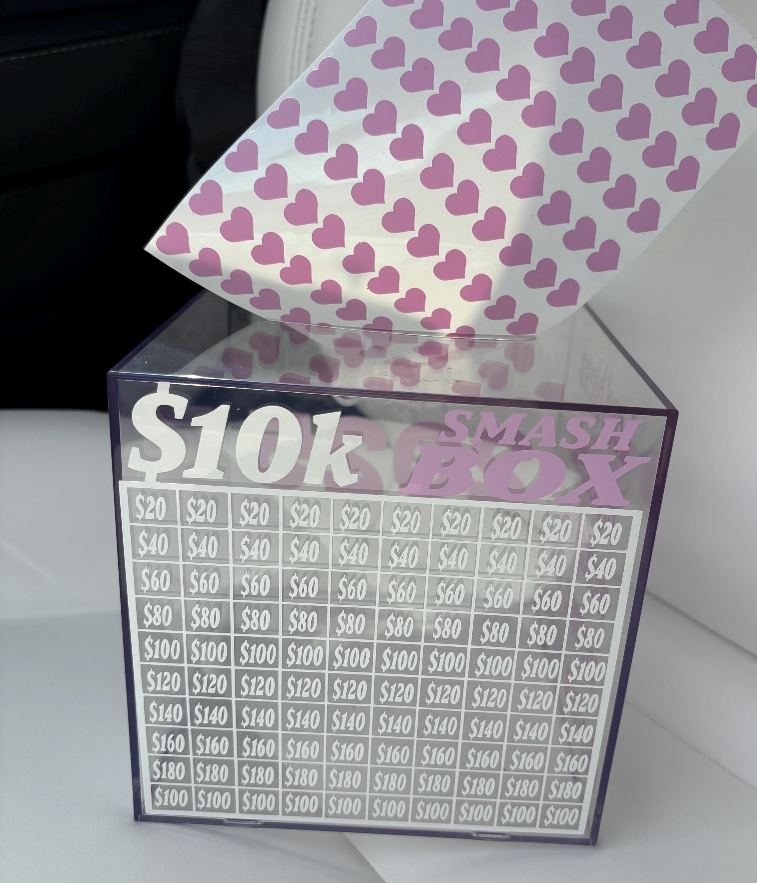 Smash Box (savings, Piggy Pank, One Sided Design) - Etsy