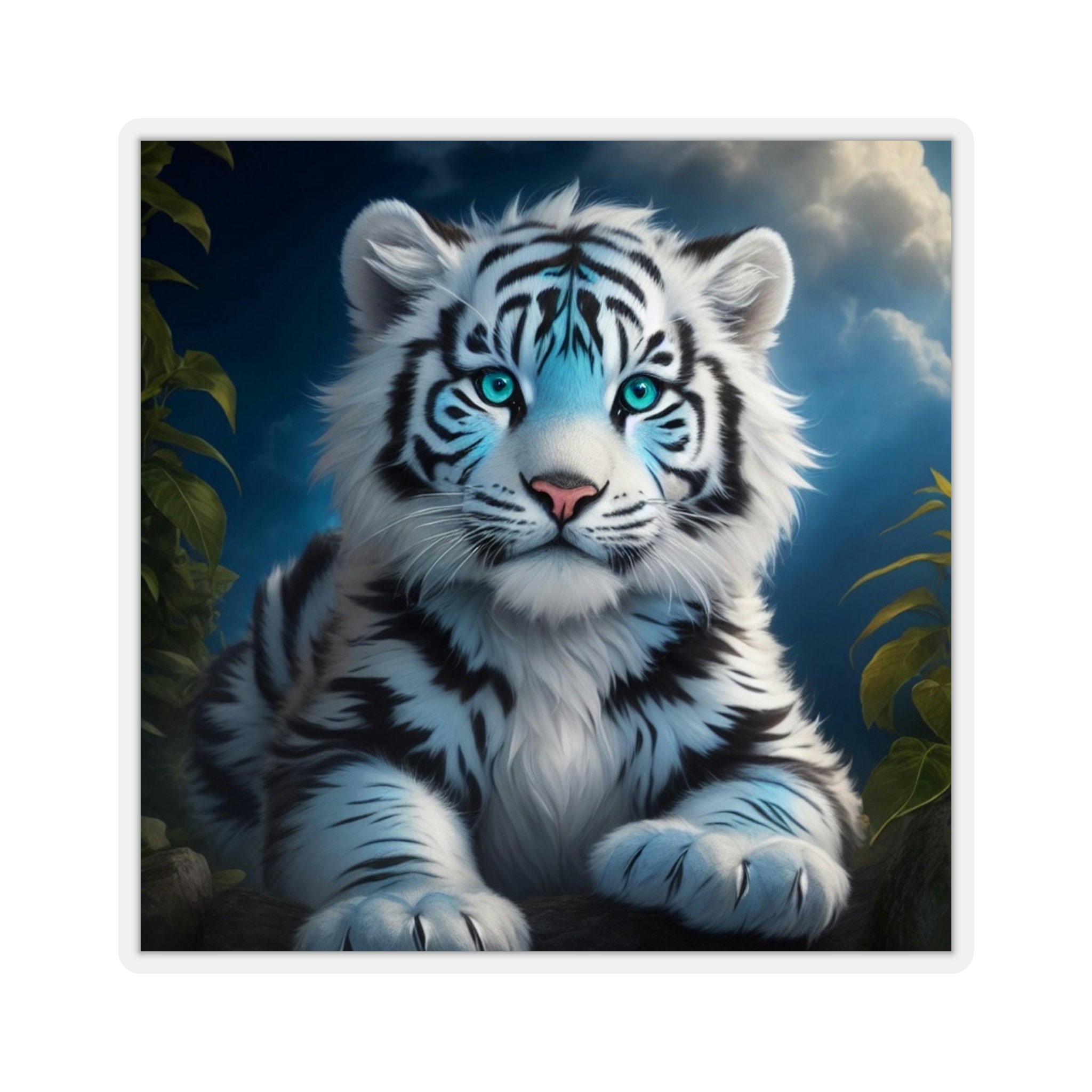 Lego White Tiger Decals