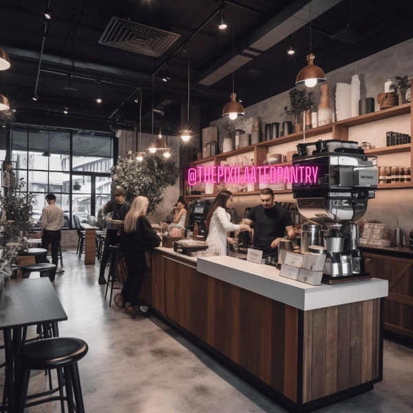 Zoom Coffee Shop Background - Etsy