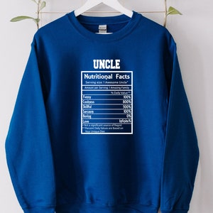 Personalized Uncle Birthday Gift Hoodie/sweatshirt, Funny Uncle Life ...