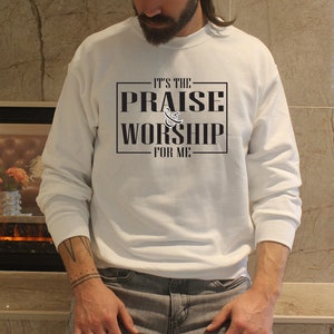 Worship Psalm Sweatshirt, Christian Musician Hoodie, Religious Worship ...