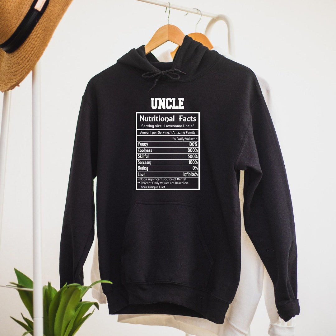 Personalized Uncle Birthday Gift Hoodie/sweatshirt, Funny Uncle Life ...