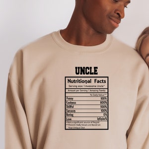Personalized Uncle Birthday Gift Hoodie/sweatshirt, Funny Uncle Life ...