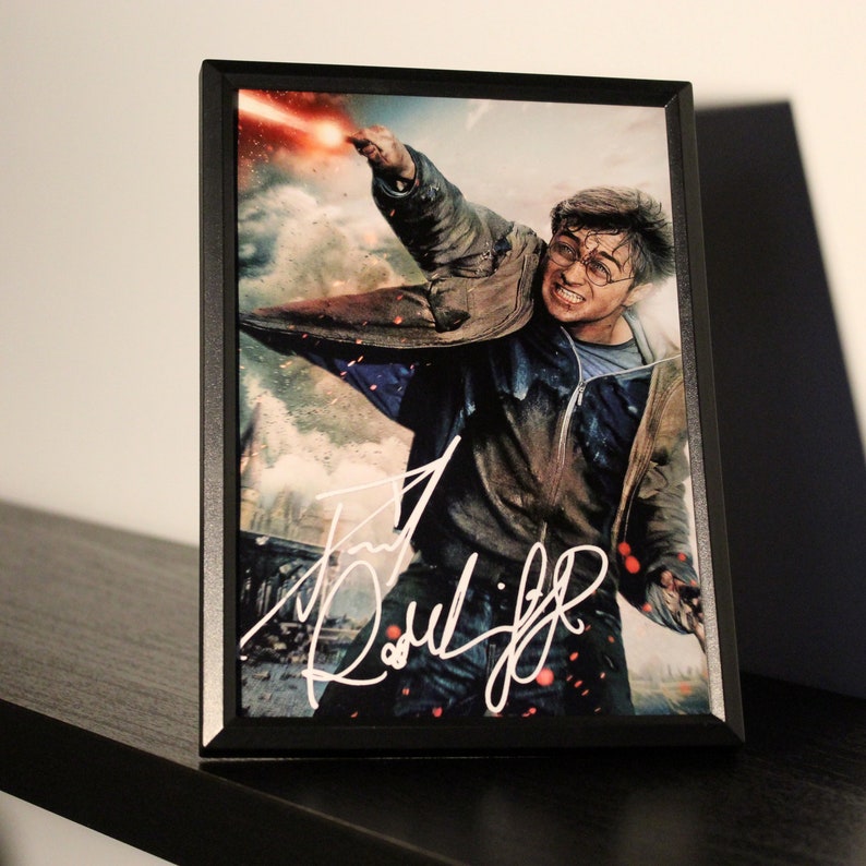 DANIEL RADCLIFFE Signed Autograph Reprint With Frame - Etsy