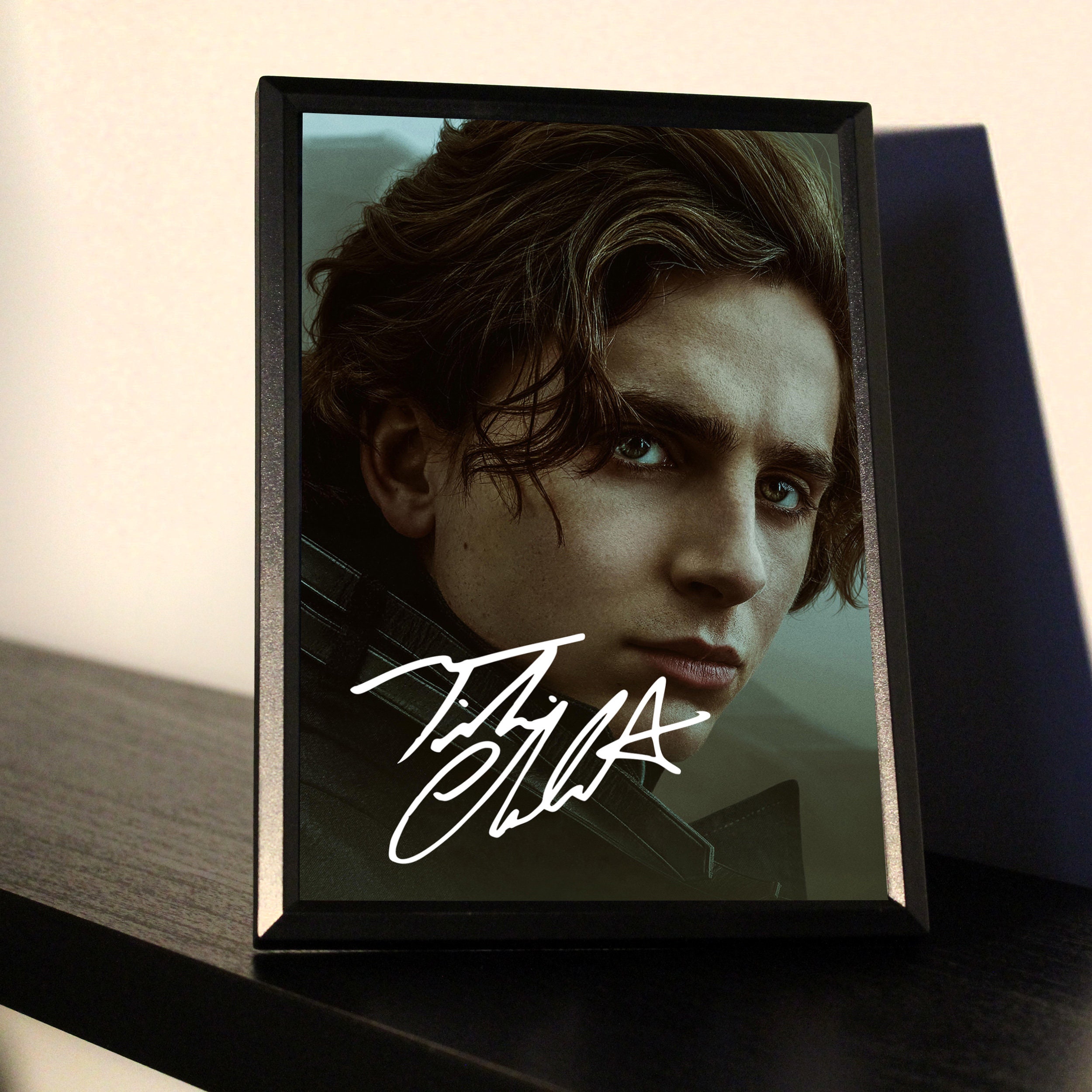 TIMOTHEE CHALAMET Signed Autograph Reprint With Frame - Etsy