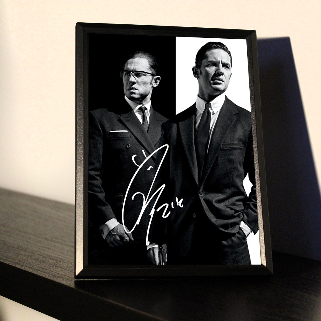 TOM HARDY Signed Autograph Reprint With Frame - Etsy
