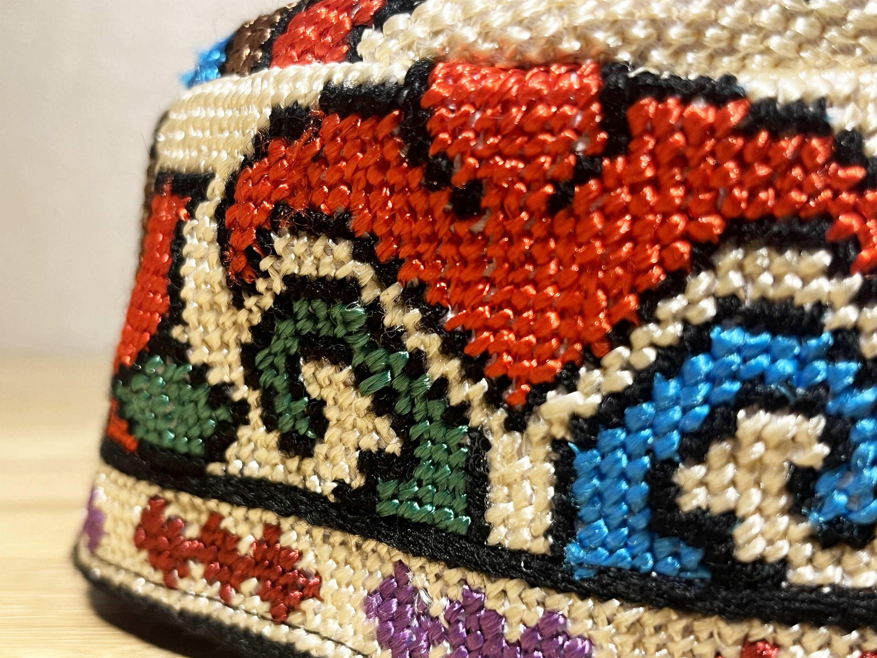 Handmade Uzbek Kufi Cap. Unisex Oriental Doppi, Antique Hat With ...