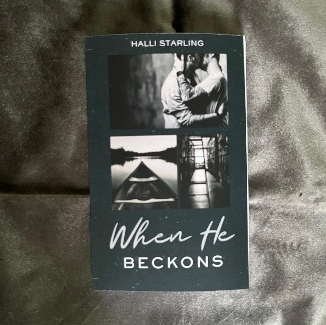 SIGNED Paperback Copy of When He Beckons - Etsy