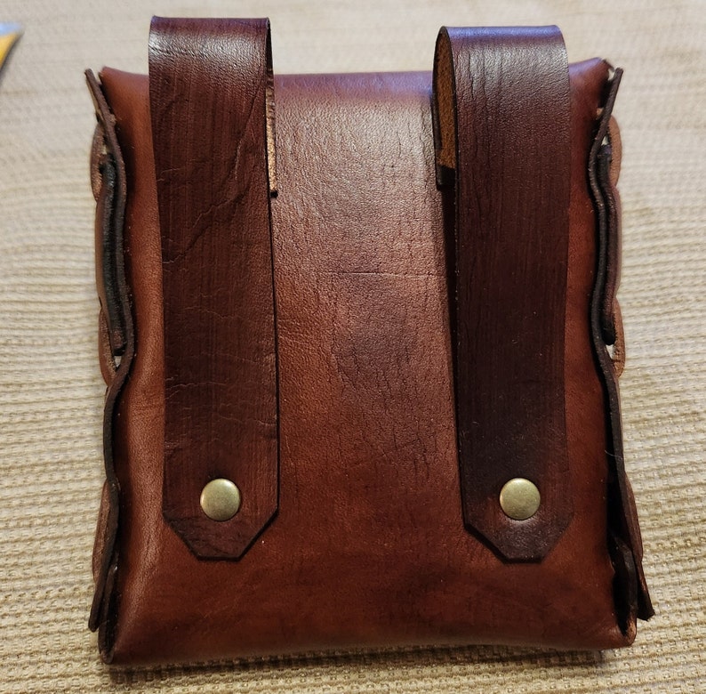 No Sew Leather Belt Pouch Pattern: DIY Hip Bag Template - Etsy