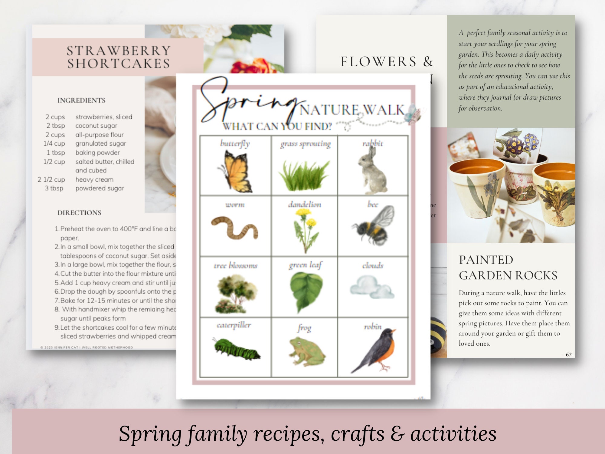 The Seasonal Homemaker Collection: SPRING Guide INSTANT DOWNLOAD Spring ...