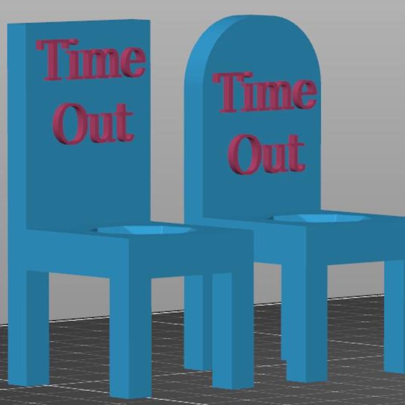 Timeout Chair - Etsy