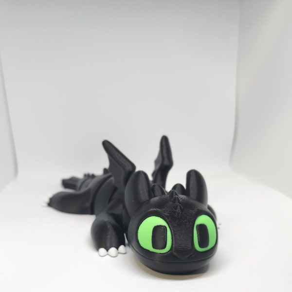 3d Printed Toothless Dragon - Etsy Canada