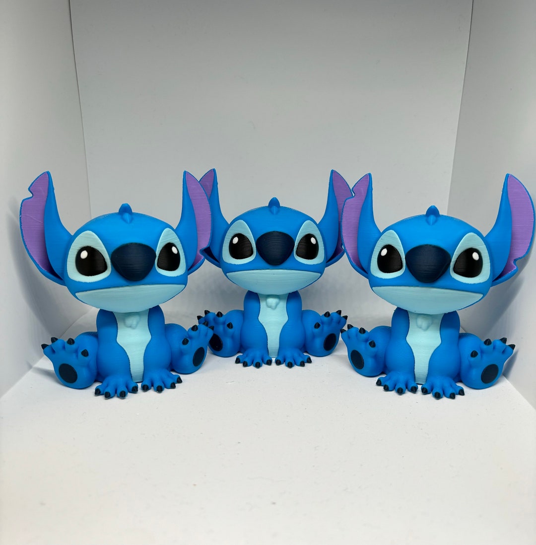 Stitch 3D Printed Collectible Figurine Adorable and Unique - Etsy