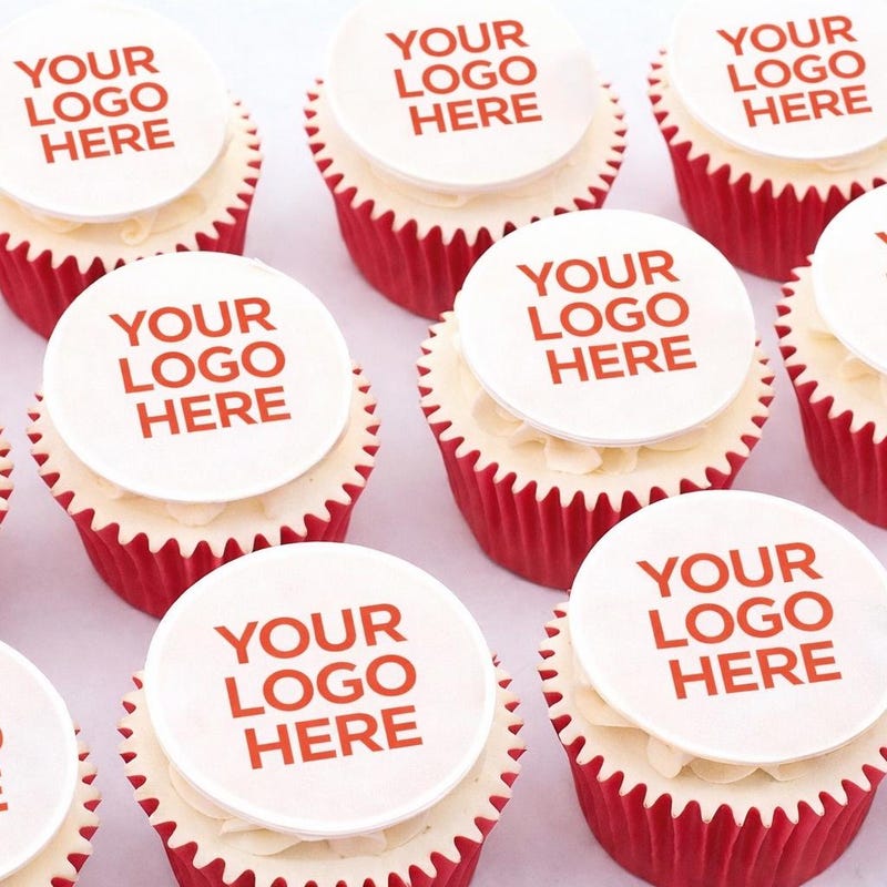 Cupcake Logo Sign - Etsy UK