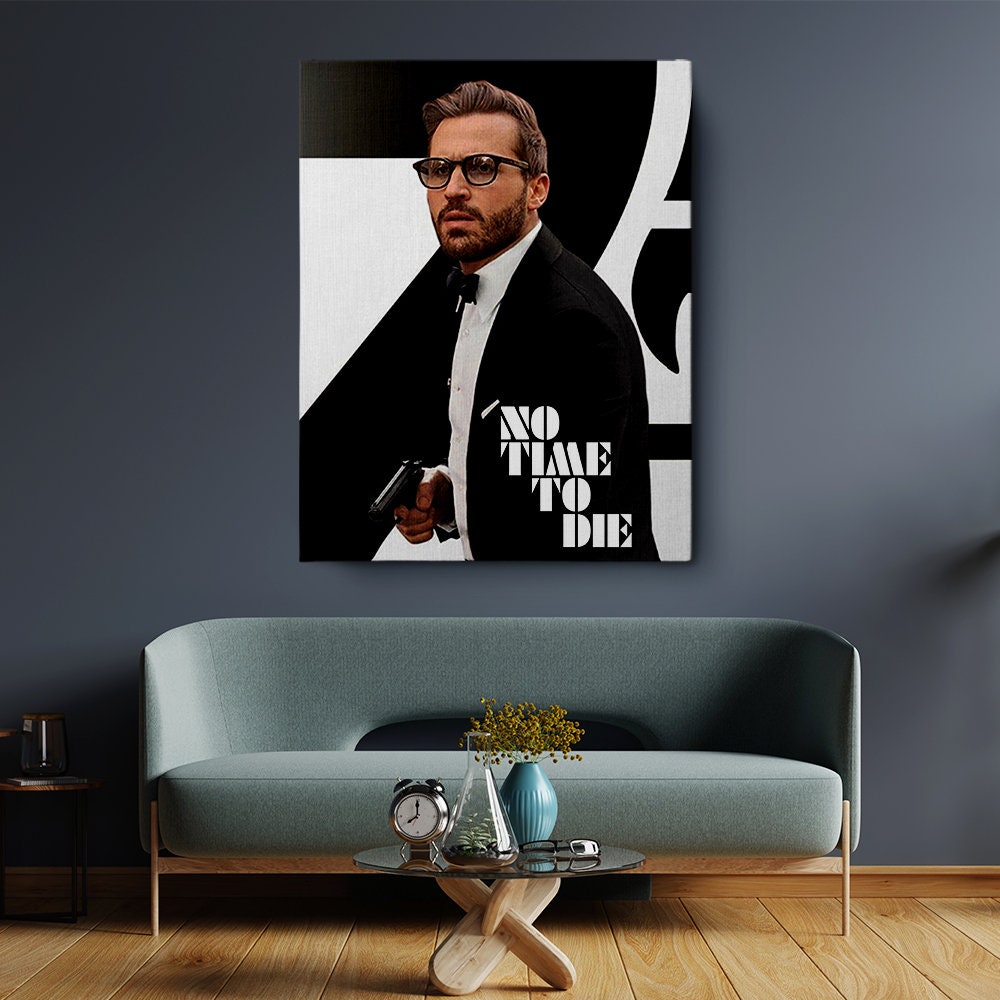 JAMES BOND Personalized Poster Portrait Unique Father's - Etsy