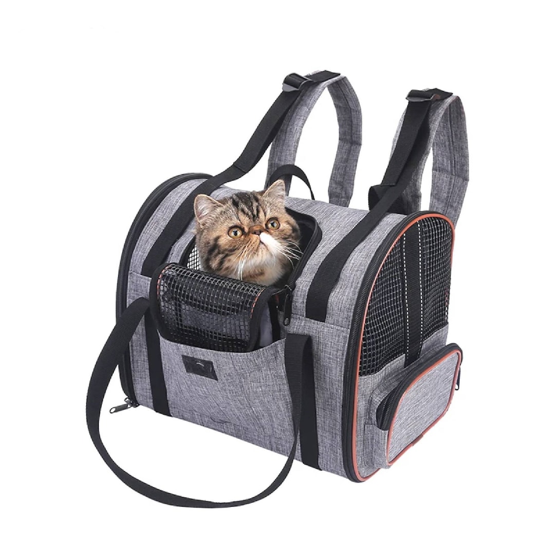 Bolsas para mascotas con hombros acolchados ajustables y cómodos, bolsa ...