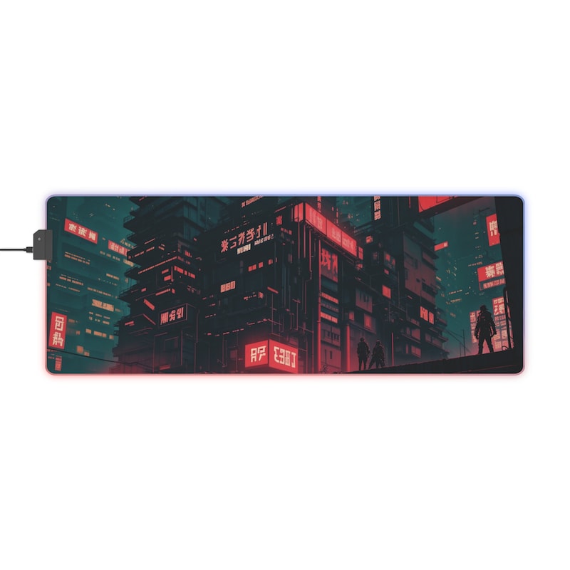 Cyberpunk Mousepad - Etsy