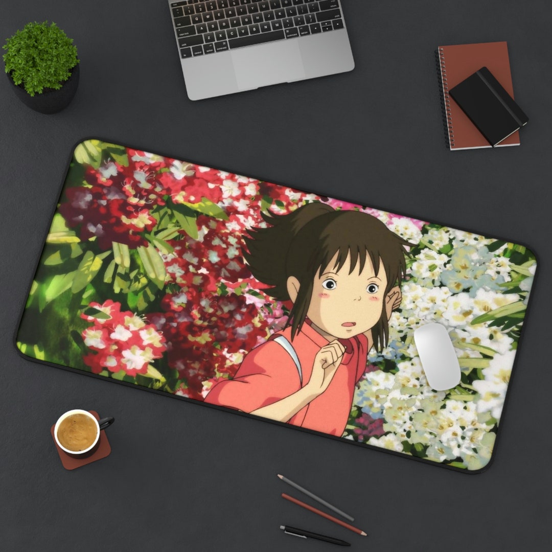 Desk Mat Spirited Away, Studio Ghibli, Anime Desk Pad, XXL Desk Pad ...