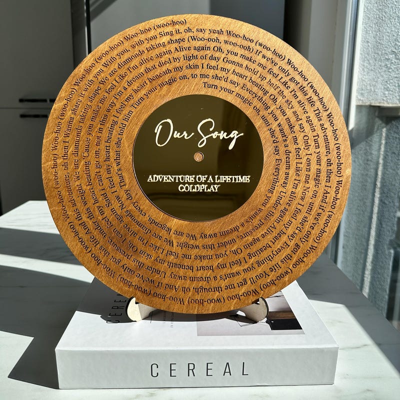 Words to song the gift - Etsy.de