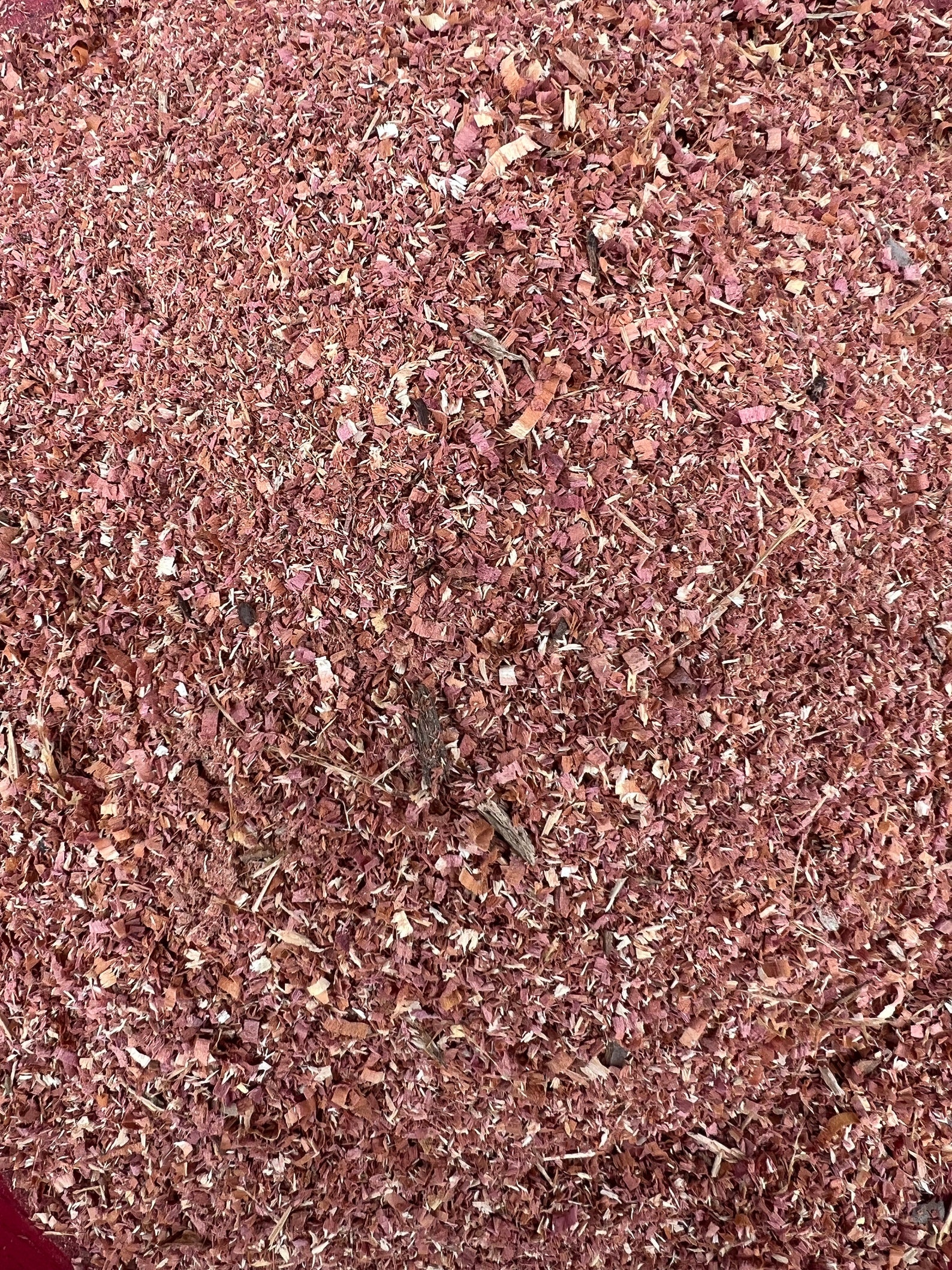 Red Cedar Sawdust - 1/2 Pound Medium Coarse Natural Aromatic Cedar ...