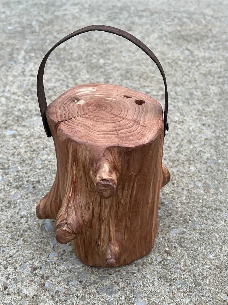 Rustic Wood Door Stop - Decorative Cedar Log Door Stopper - Etsy