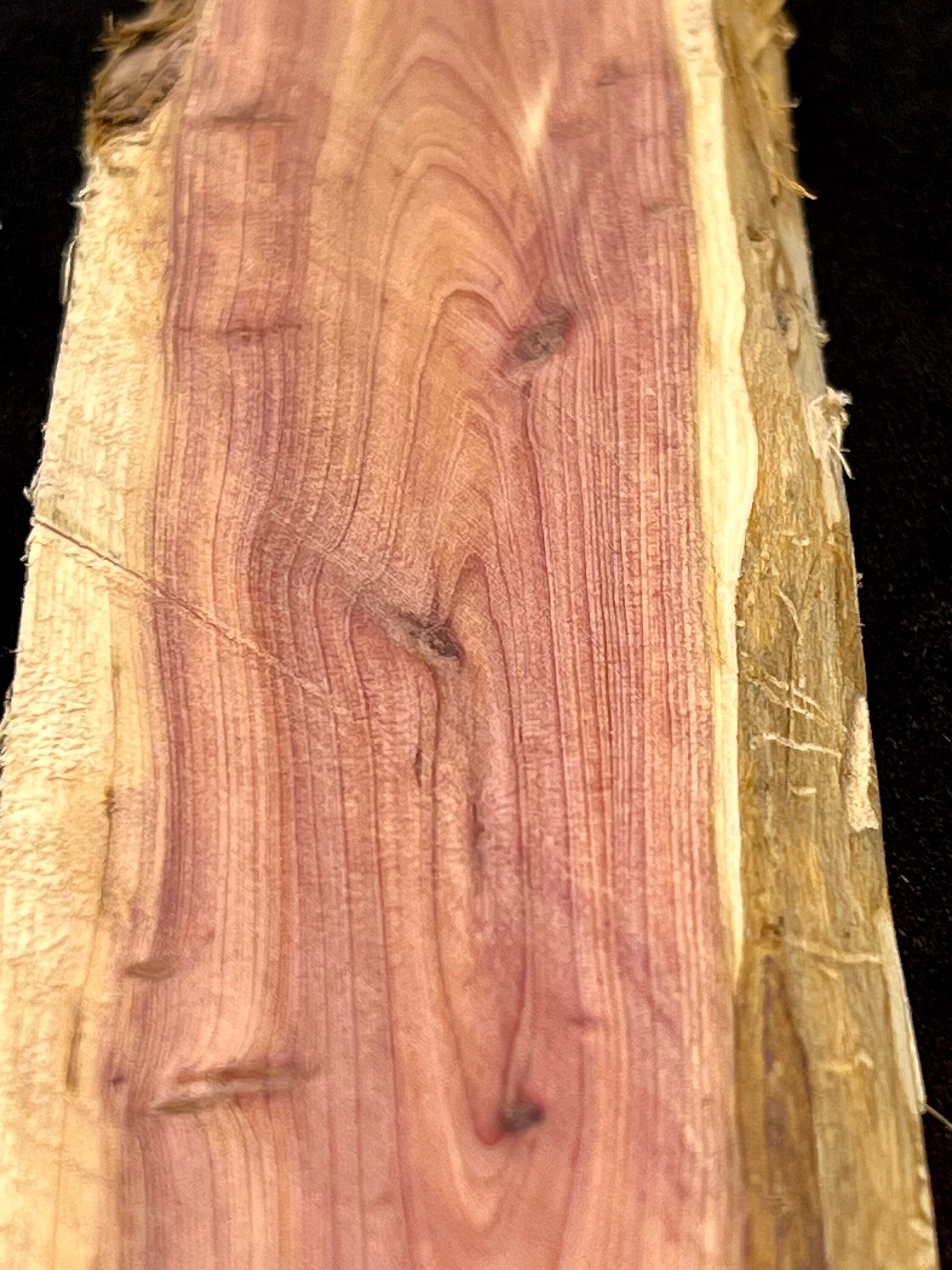 Live Edge Red Cedar Wood Craft Planks - Rustic Rough Cut 13” Thin Cedar ...