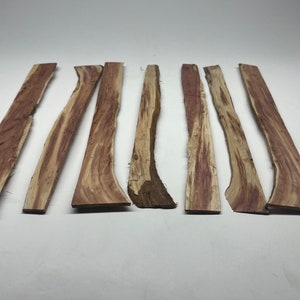 Live Edge Red Cedar Wood Craft Planks - Rustic Rough Cut 13” Thin Cedar ...