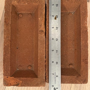 Antique Nashville Clay Brick - Historic Fire Brick, 1800s-1900s - Etsy