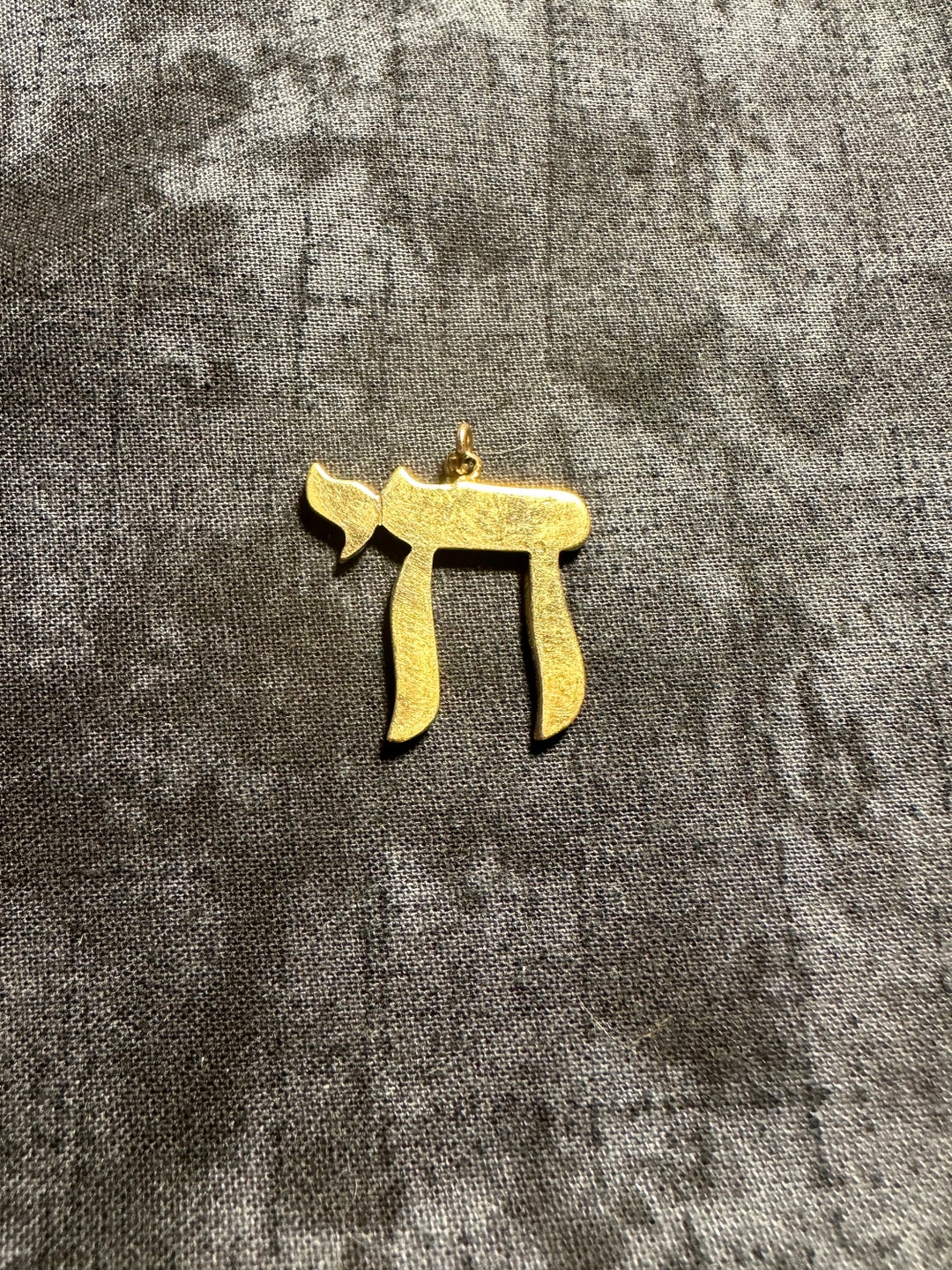 Elegant 14K Yellow Gold Chai 18 L'chaim Life Pendant Charm 6.3g **A ...