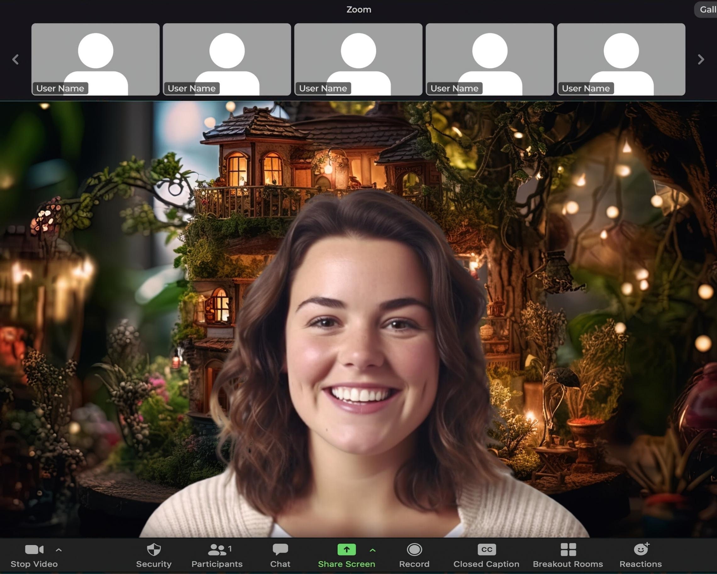 Bundle of 50 Imaginary Virtual Backgrounds Zoom Background, Digital ...
