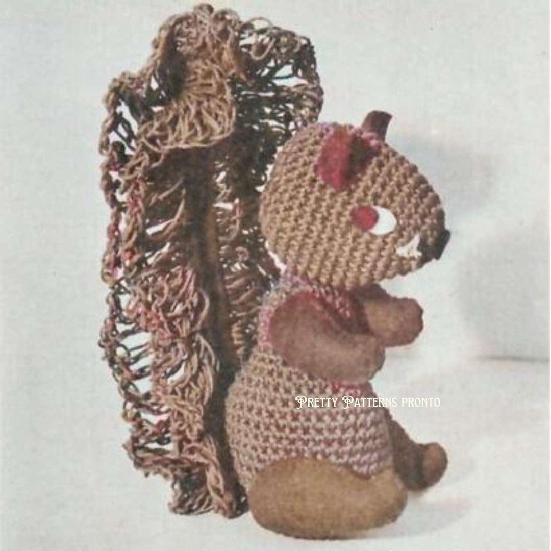 Beatrix Potter Crochet Pattern Squirrel Nutkin Children Books Lover ...