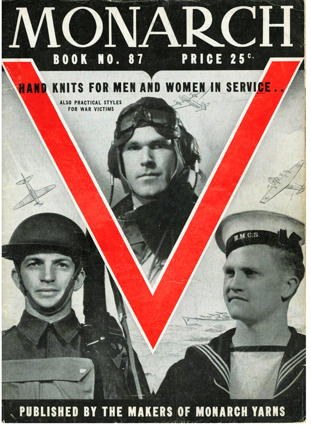 WWII Knitting Patterns: 1940s Military Clothing (PDF Download) - Etsy