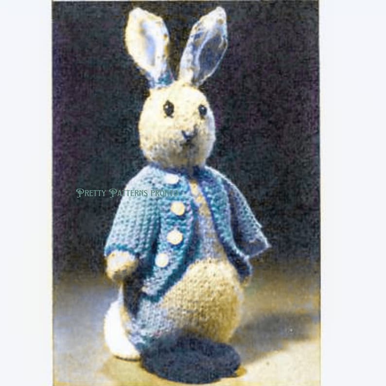 Peter Rabbit Jemima Puddle Duck Knitting Pattern Beatrix Potter ...