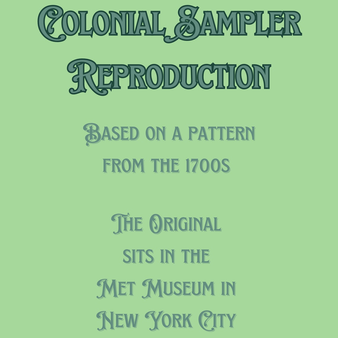 Colonial Cross Stitch Sampler Home Couple Alphabet | Antique Cross ...