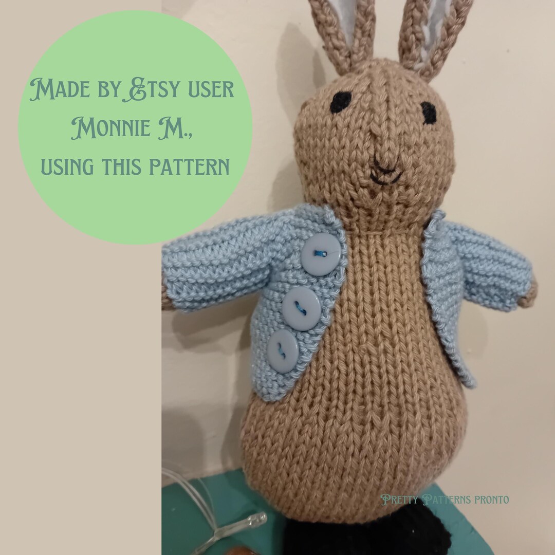 Peter Rabbit Jemima Puddle Duck Knitting Pattern Beatrix Potter ...