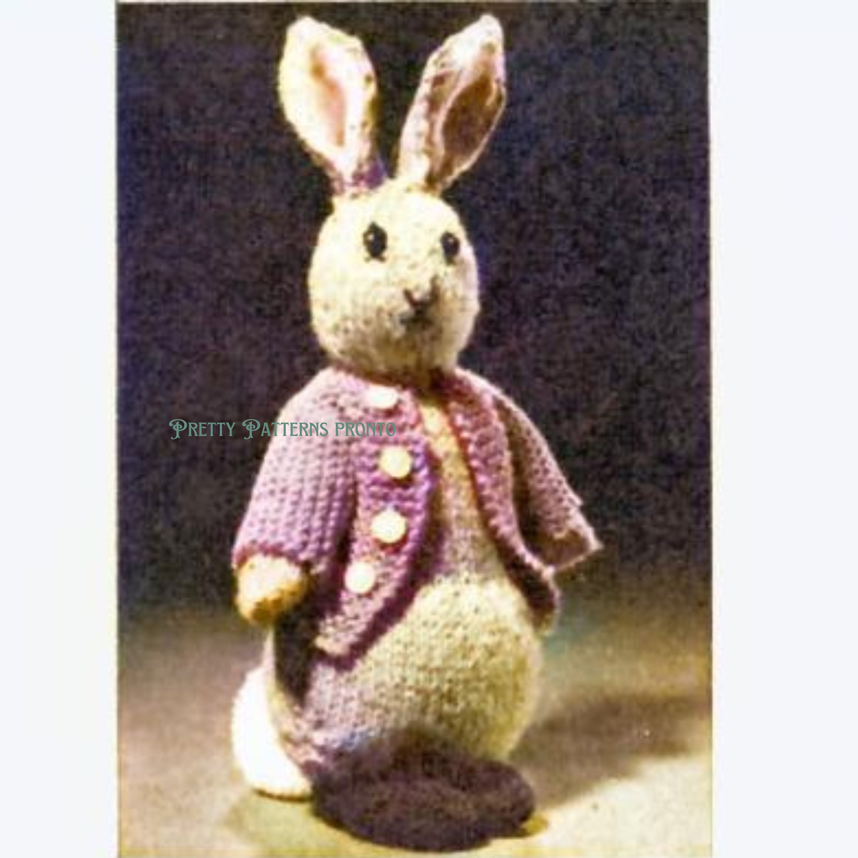Peter Rabbit Jemima Puddle Duck Knitting Pattern Beatrix Potter ...