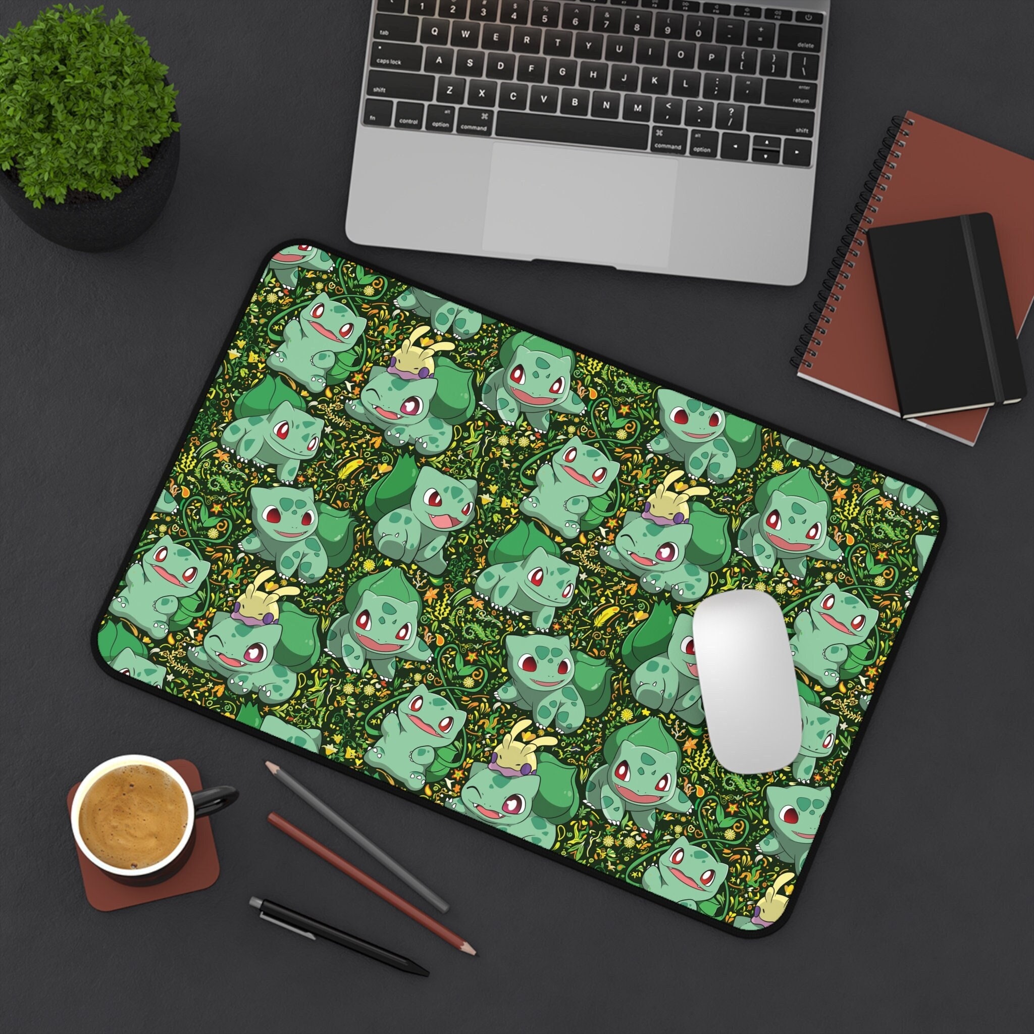 Bulbasaur Mouse Pad Bulbasaur Desk Matt & Bulbasaur Gaming Matt - Etsy