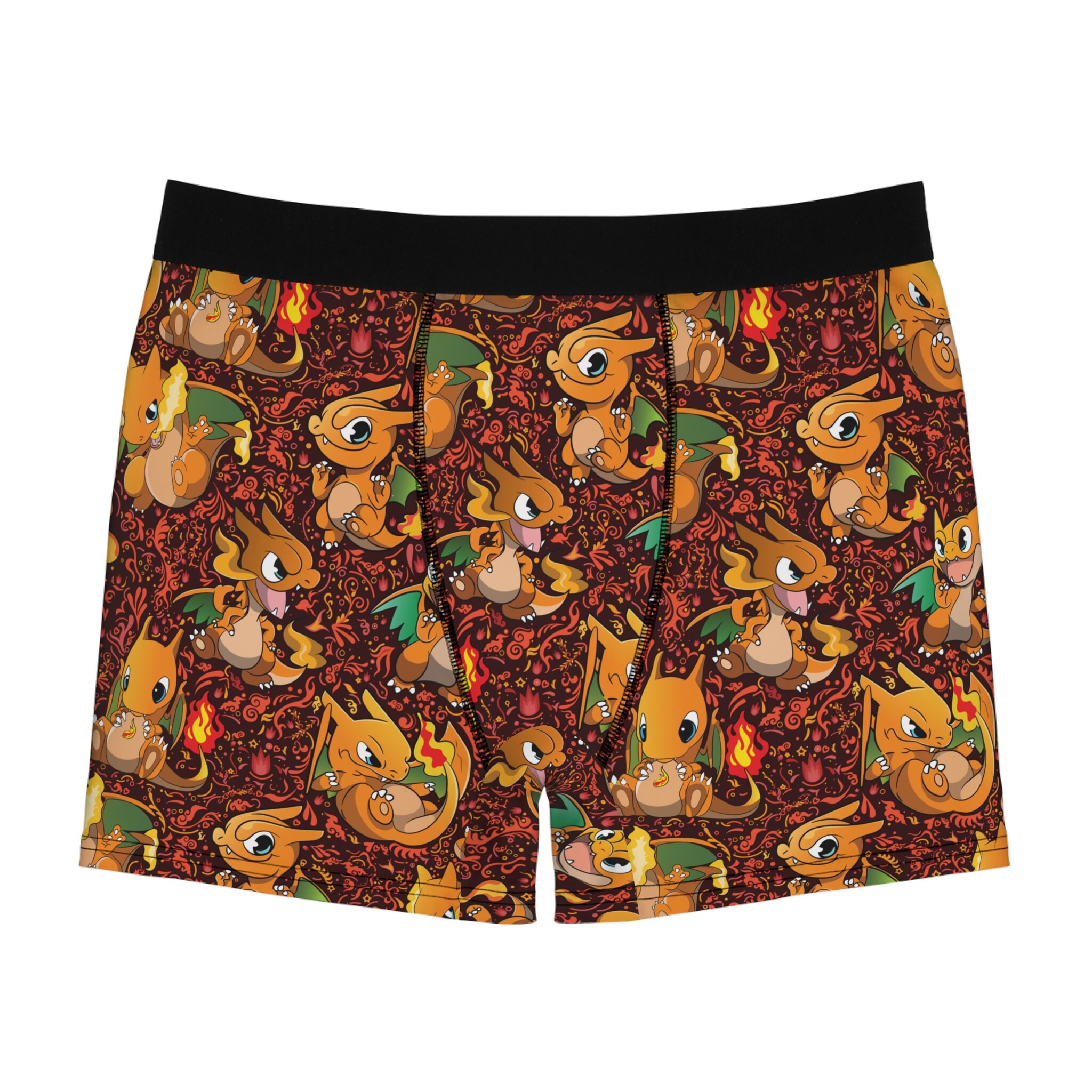 Charizard Boxer Briefs Charizard Underwear Charizard Boxers - Etsy
