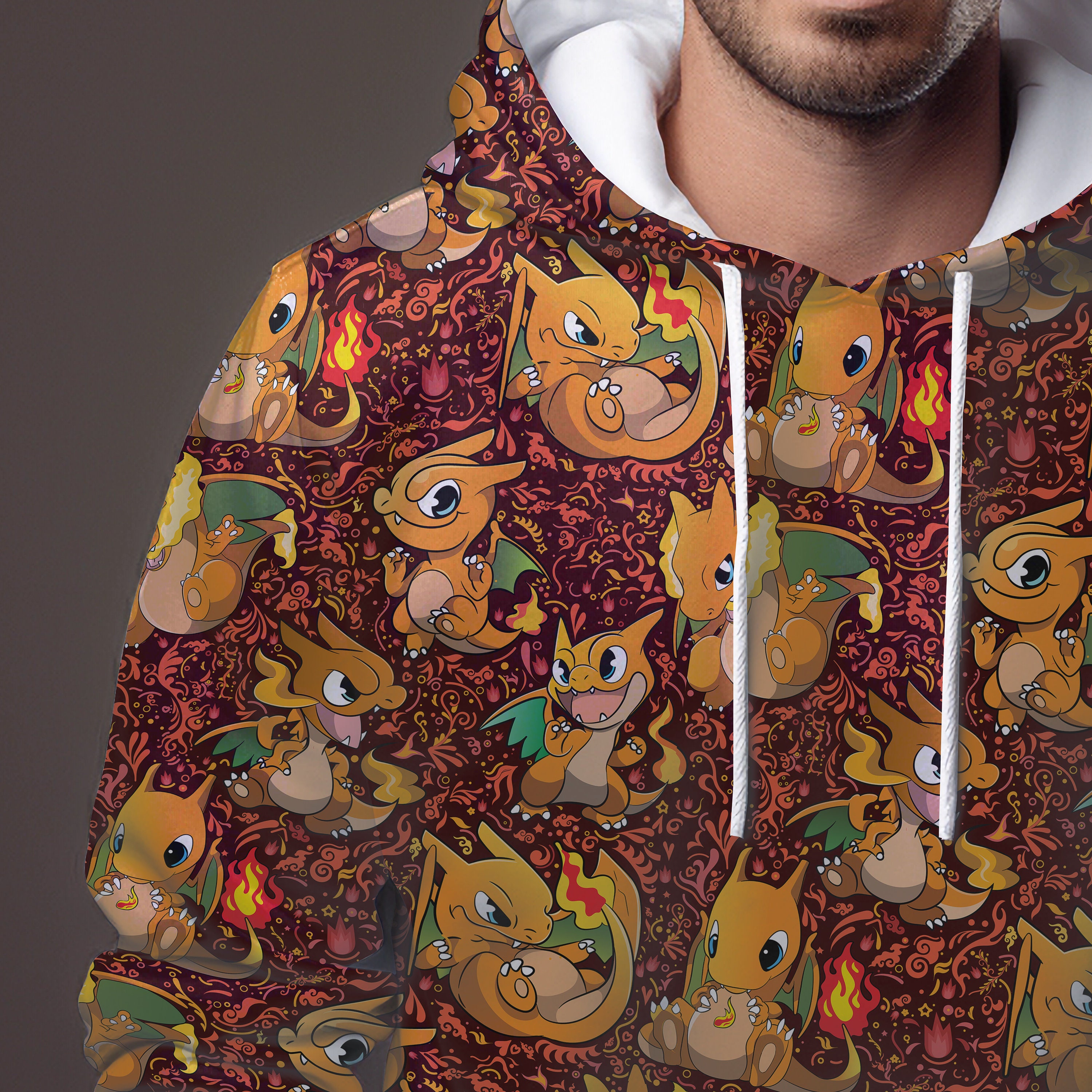 Charizard Hoodie Charizard AOP Hoodie, Charizard Pullover & Charizard ...