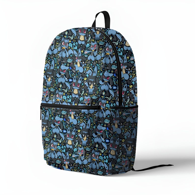 Lucario Backpack Lucario Bag & Lucario Backpack - Etsy