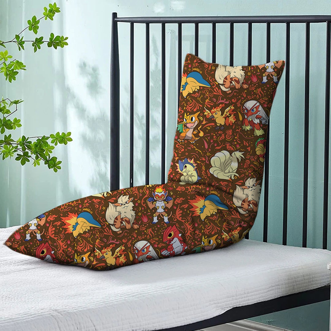 Fire Type Body Pillow Typhlosion Body Pillow, Blaziken Body Pillow ...