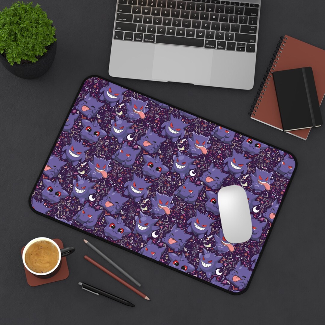 Gengar Mouse Pad Gengar Desk Matt & Gengar Gaming Matt - Etsy