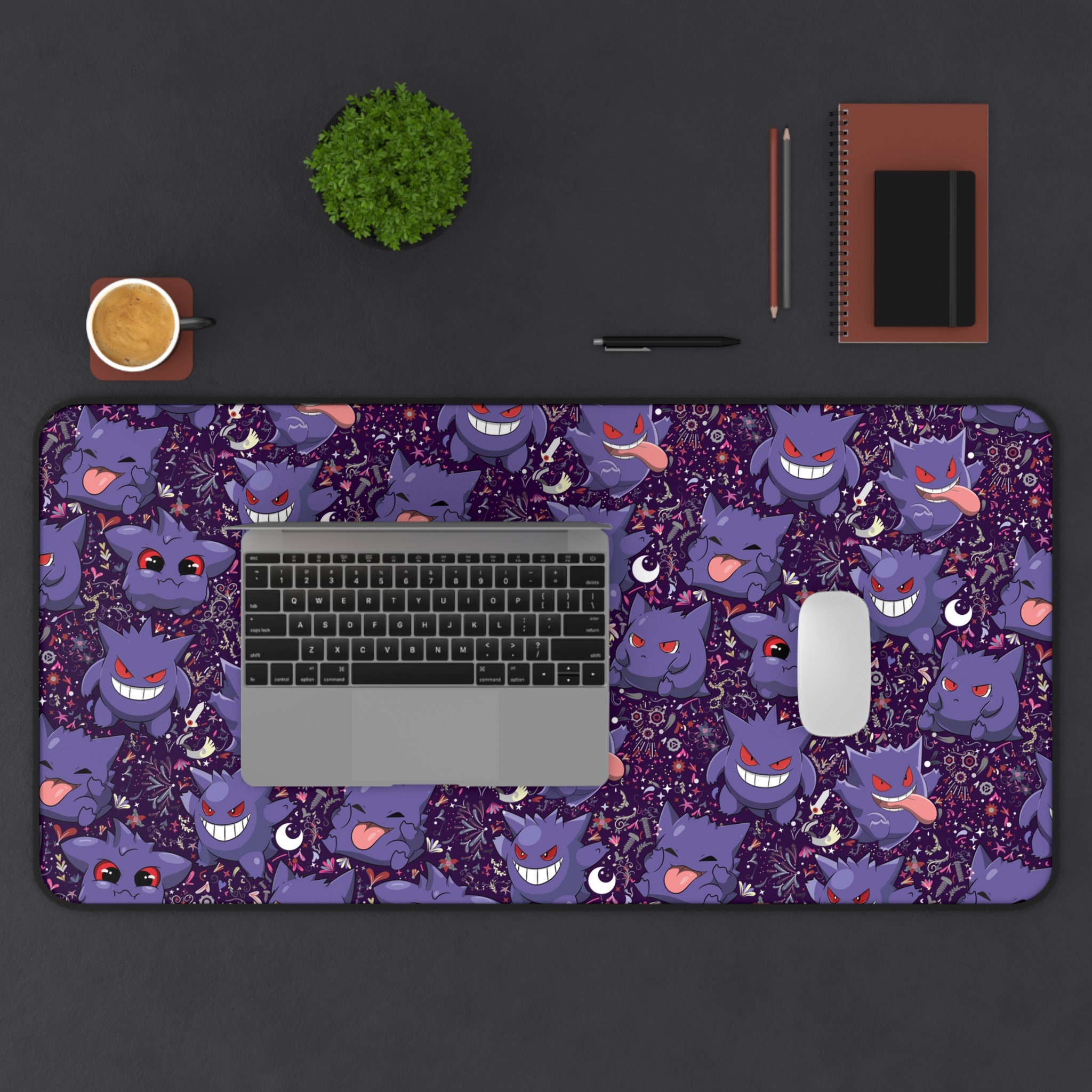 Gengar Mouse Pad Gengar Desk Matt & Gengar Gaming Matt - Etsy