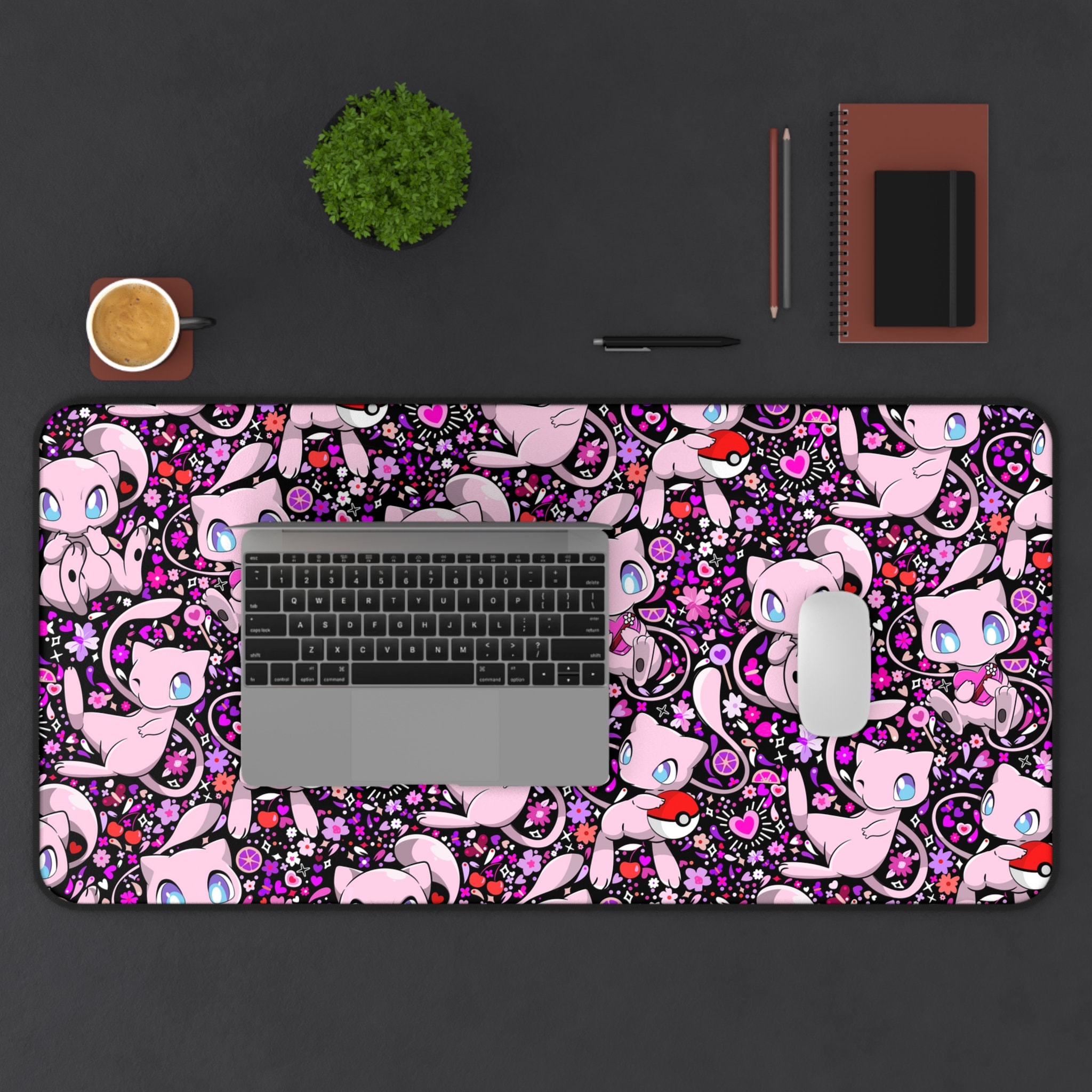 Mew Mouse Pad Mew Desk Matt & Mew Gaming Matt - Etsy