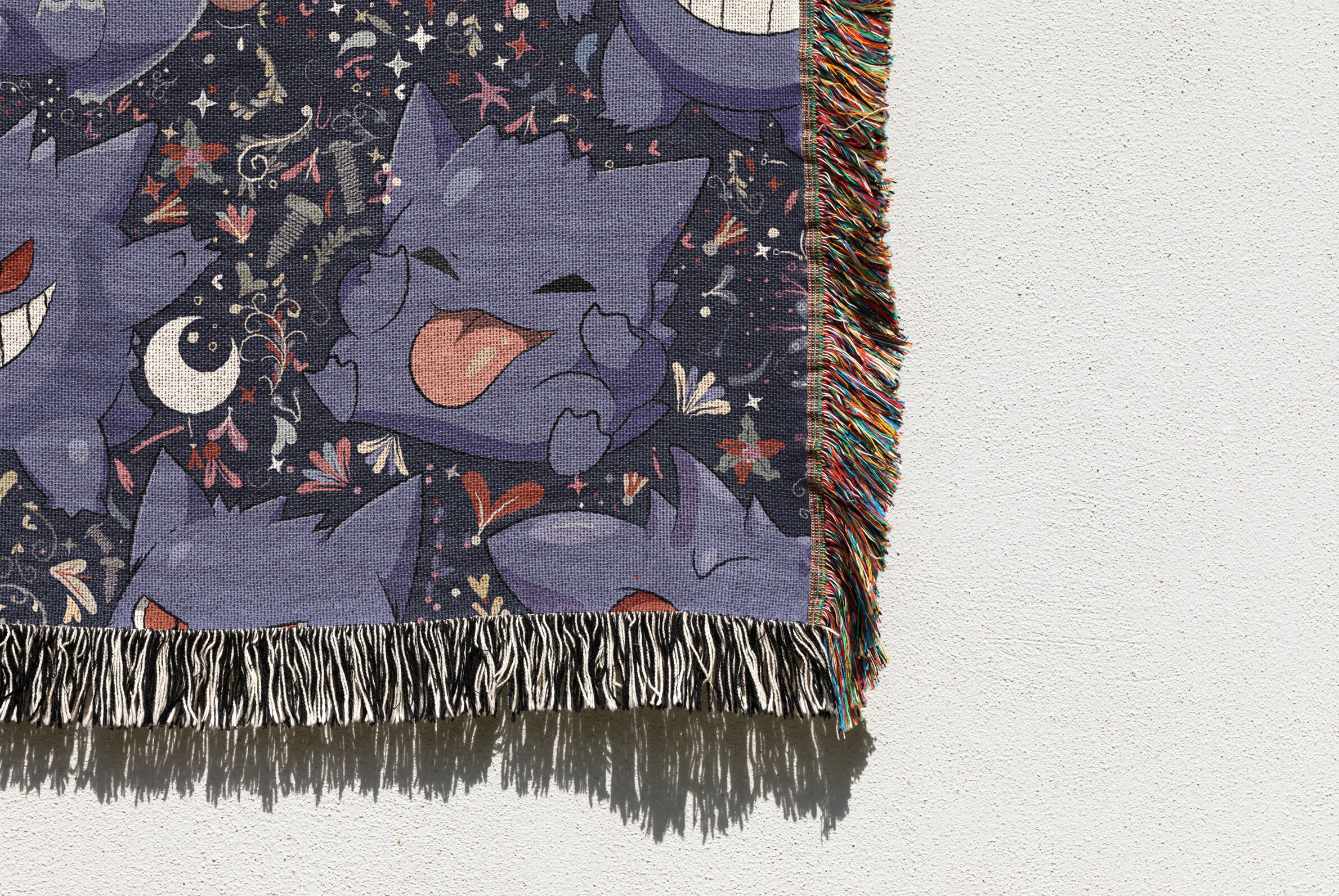 Gengar Blanket Gengar Woven Blanket, Gengar Carpet & Gengar Wall Hanger ...