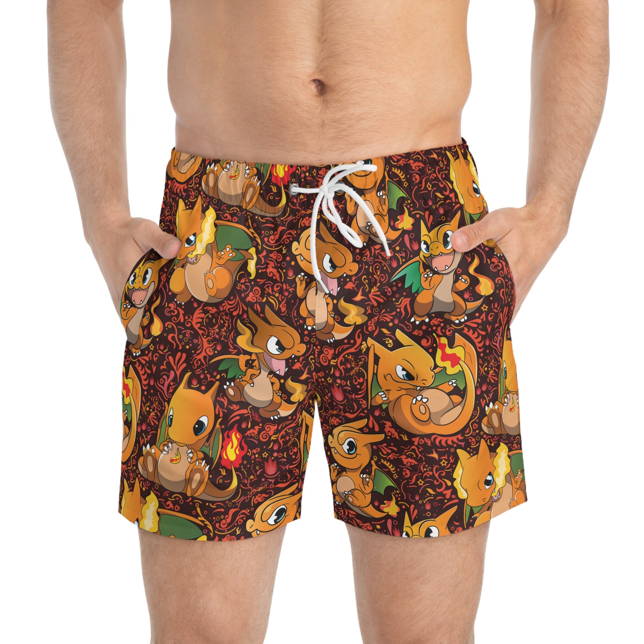 Charizard Swim Trunks Charizard Swimming Trunks & Charizard - Etsy