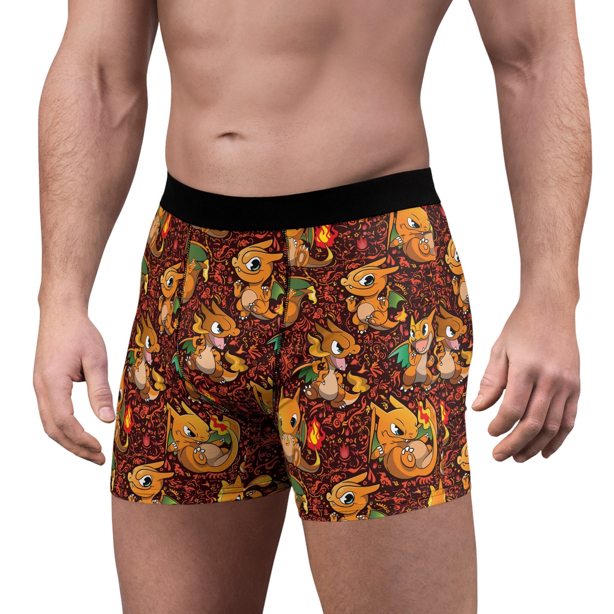 Charizard Boxer Briefs Charizard Underwear Charizard Boxers - Etsy