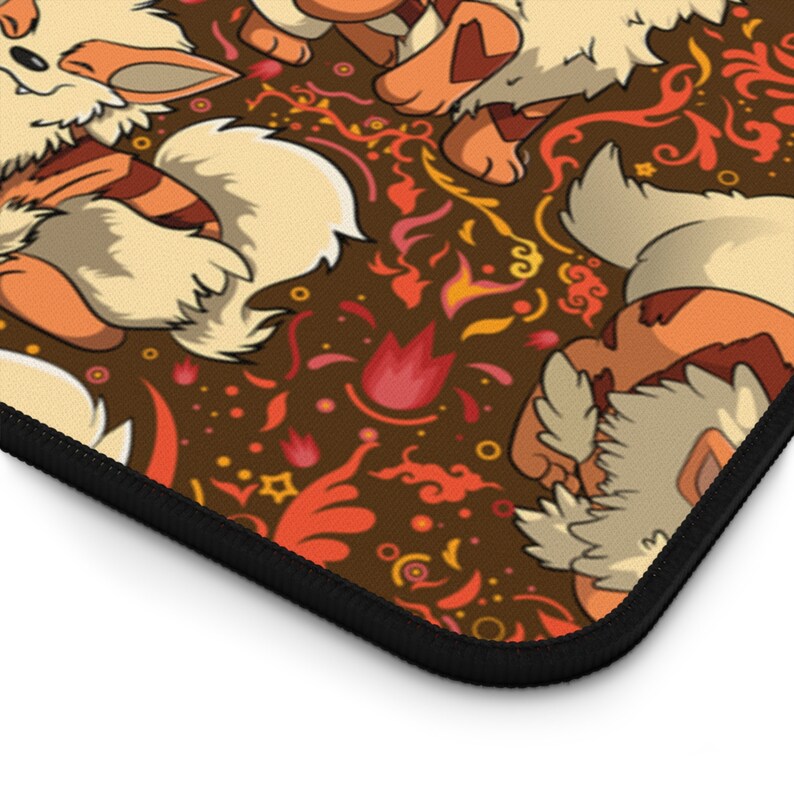 Arcanine Mouse Pad Arcanine Desk Matt & Arcanine Gaming Matt - Etsy
