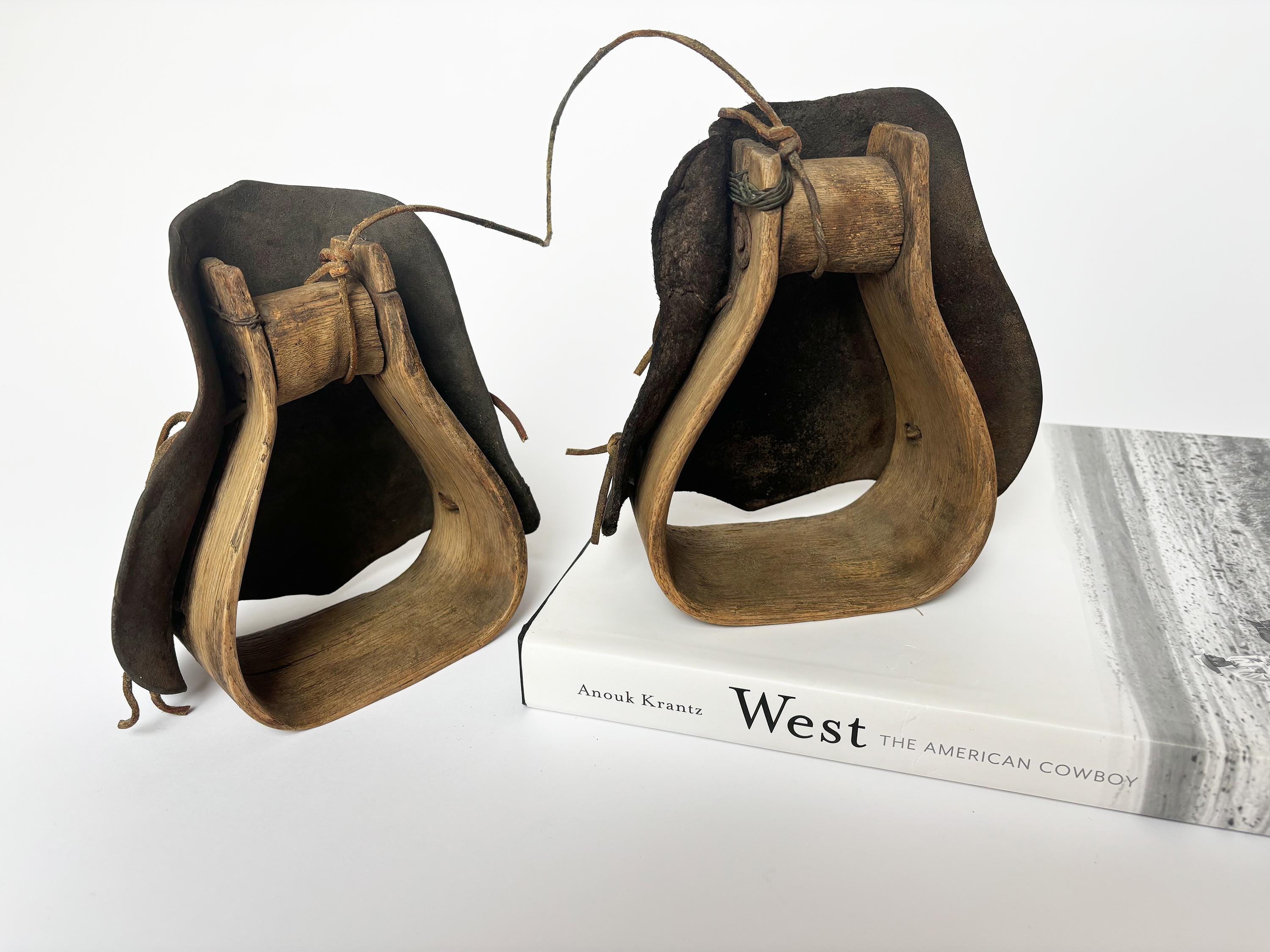 1880s Antique Western Horse Saddle Tapaderos Stirrups - a Pair - Etsy
